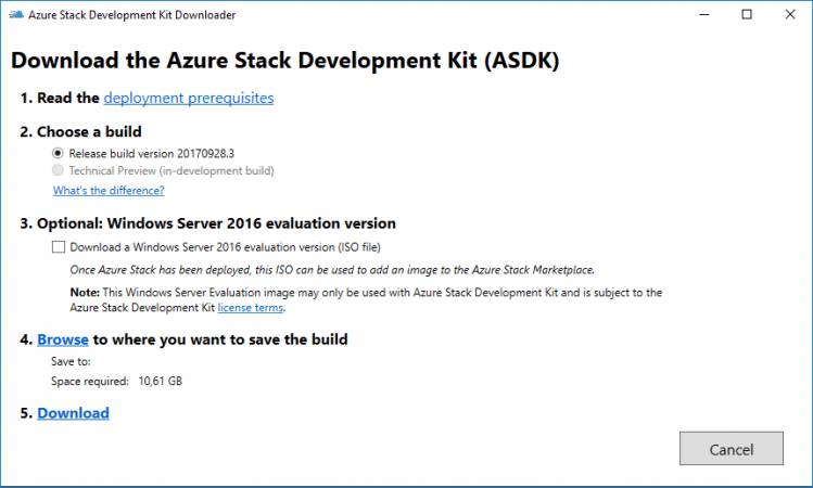 Installing Azure Stack Development Kit in a Hyper-V Nested VM – Hyper-V Server Blog