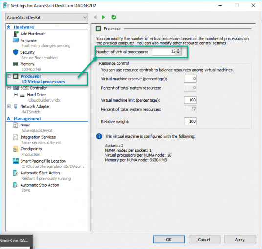 Installing Azure Stack Development Kit In A Hyper V Nested Vm Hyper V Server Blog