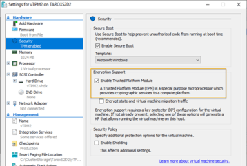 Live migration of Hyper-V VMs with a vTPM Chip #HyperV #TPM - Hyper-V ...